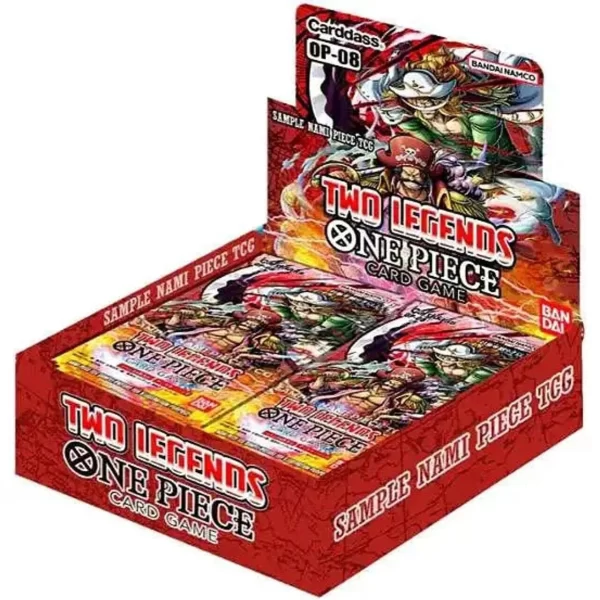 One Piece Card Game Two Legends Booster Display [OP-08] | Big Boss Collectables | Trading Cards ...