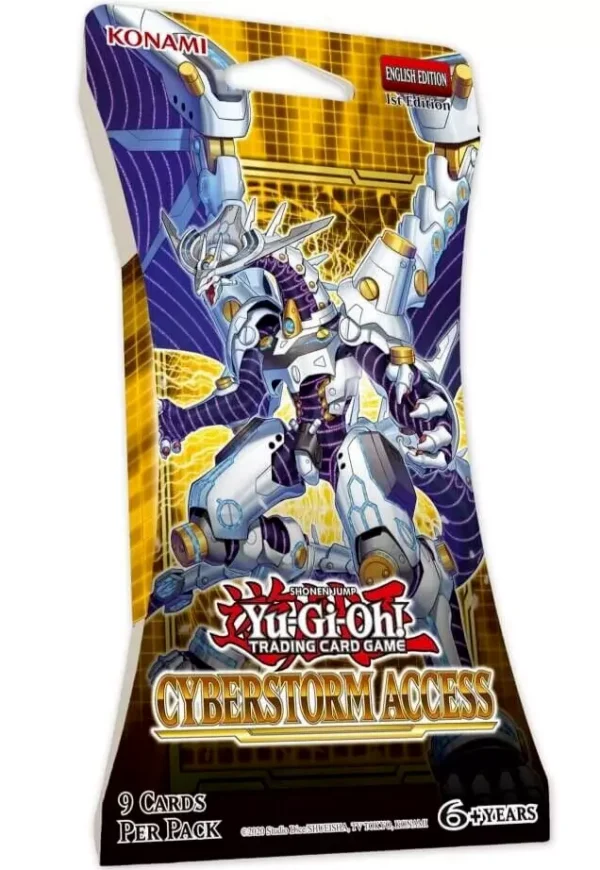 YU-GI-OH! TCG Cyberstorm Access Sealed 9 Card Blister Pack YUGIOH | Big Boss Collectables ...