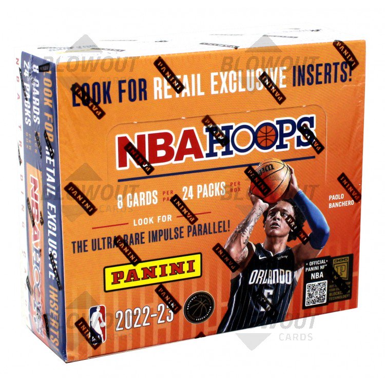PANINI 2022 – 2023 NBA Hoops Basketball Retail Box | Big Boss ...