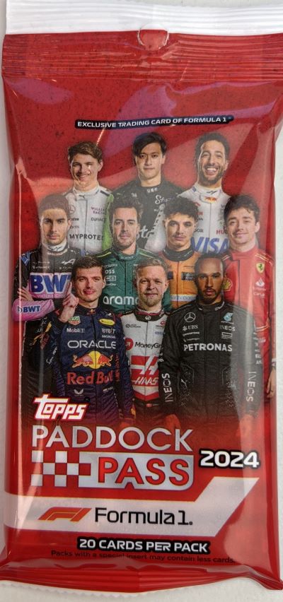 Topps F1 Paddock Pass 2024 – FAT PACK | Big Boss Collectables | Trading ...