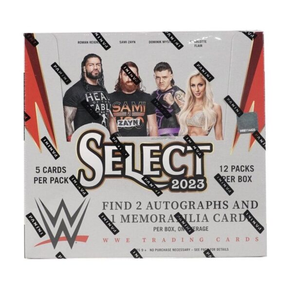Panini 2023 WWE Select Hobby Box | Big Boss Collectables | Trading ...