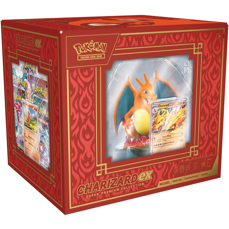Pokemon TCG: Charizard ex Super-Premium Collection | Big Boss ...