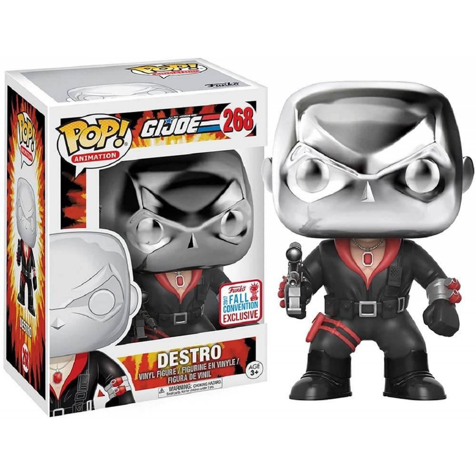 Funko Pop GI Joe Destro 268 – 2017 Funko Fall Convention | Big Boss ...