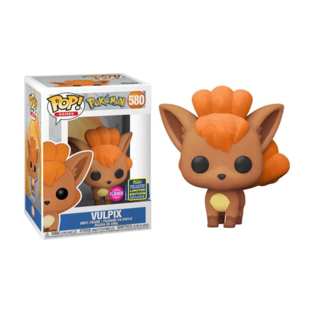 Funko Pop! 63698 Pokemon Vulpix – Flocked #580 | Big Boss Collectables ...
