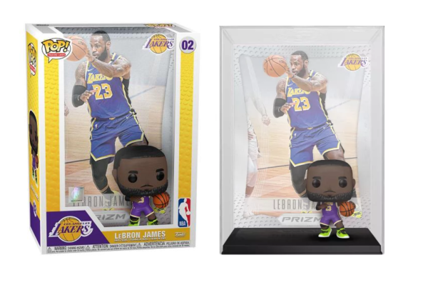 Funko Pop! NBA Panini Prizm Los Angeles Lakers LeBron James Figure #02 ...