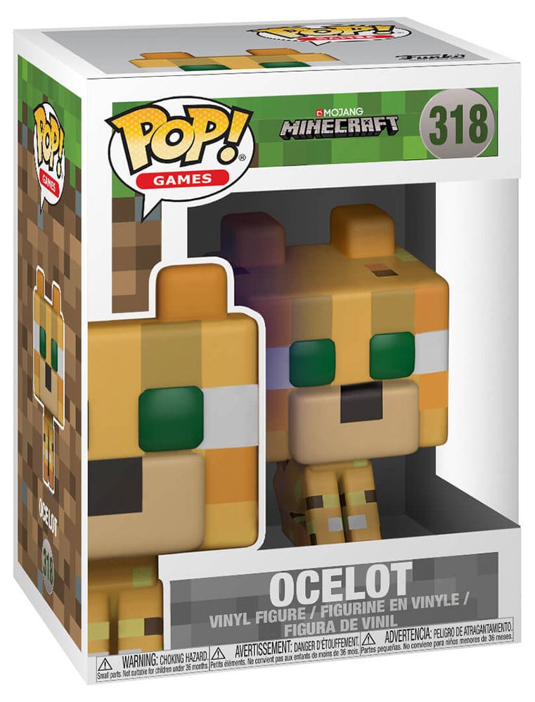 Funko Pop! Vinyl: Minecraft – Ocelot #318 | Big Boss Collectables ...
