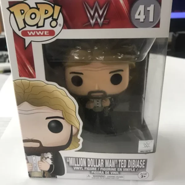 Funko Pop! Vinyl: WWE – Ted “The Million Dollar Man” Dibiase #41 | Big ...