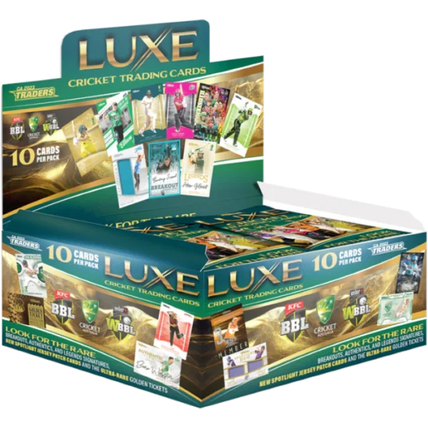 Cricket – 2023/24 Luxe Cricket Trading Cards Hobby Pack | Big Boss ...