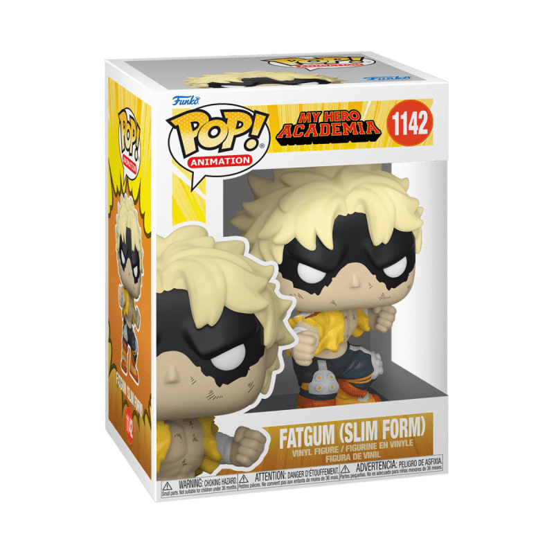 Funko Pop! Vinyl: My Hero Academia – Fat Gum (Slim Form) #1142 | Big ...