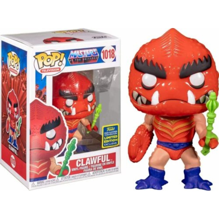 Funko Pop! Masters Of The Universe Clawful #1018 2020 Summer Convention ...