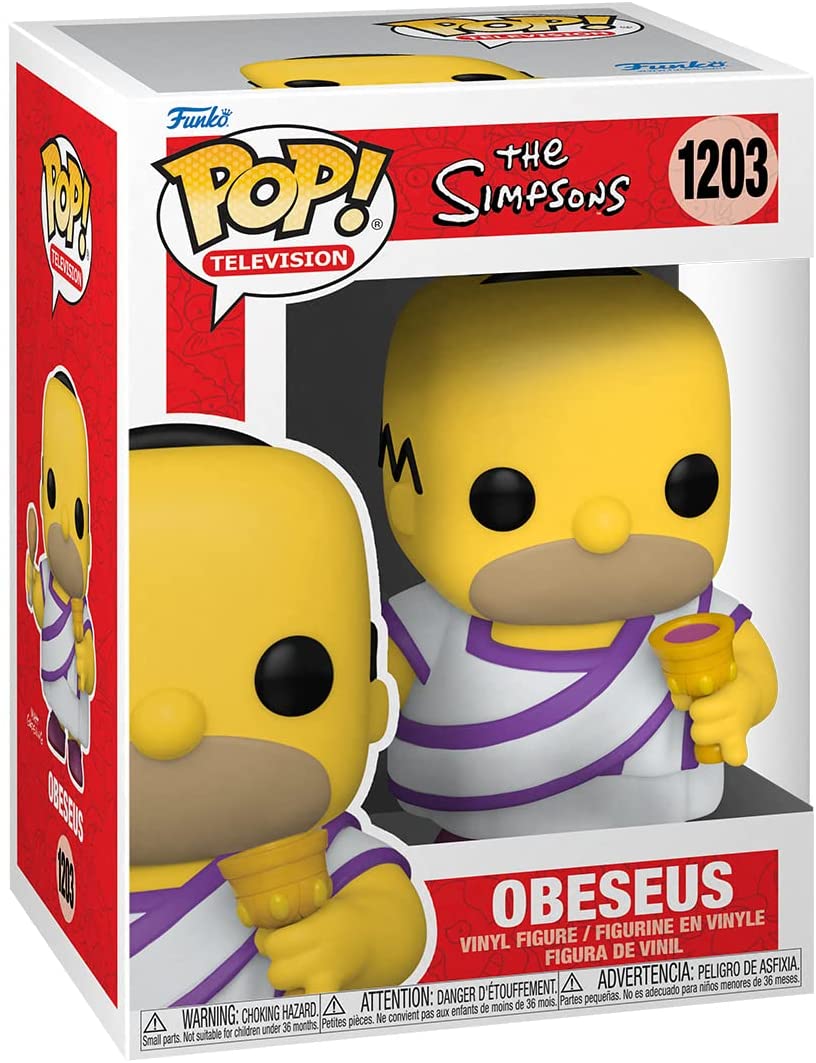 Funko POP! The Simpsons #1203 Homer as Obesus | Big Boss Collectables ...