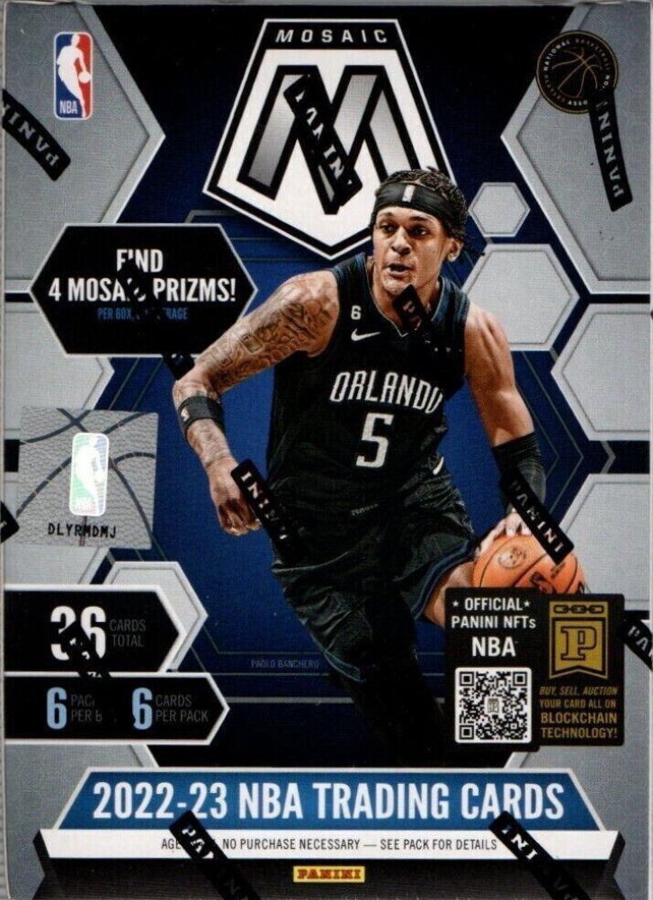 22-23 Panini NBA Mosaic Basketball Trading Card Blaster Box | Big Boss ...