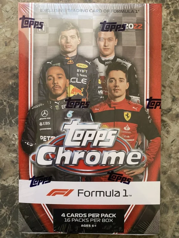 2022 Topps Chrome Formula 1 Hobby Lite Box | Big Boss Collectables ...