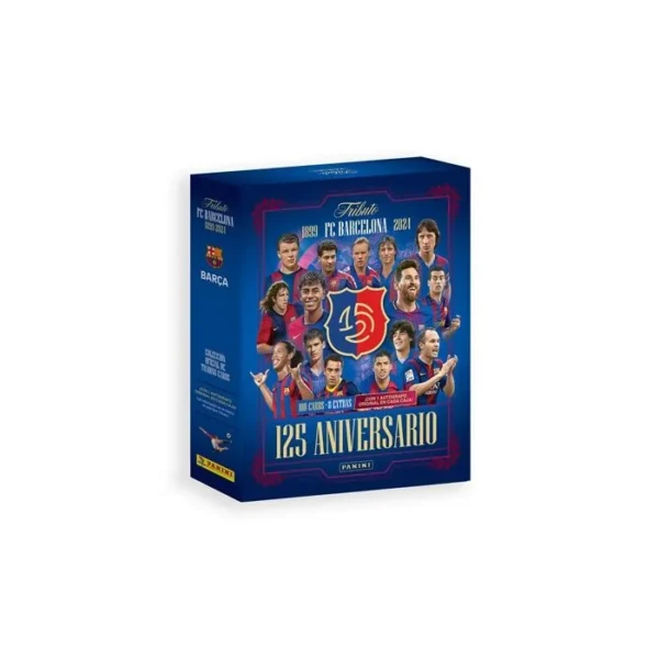 FC Barcelona 125th Anniversary Tribute – Box – Official Panini ...