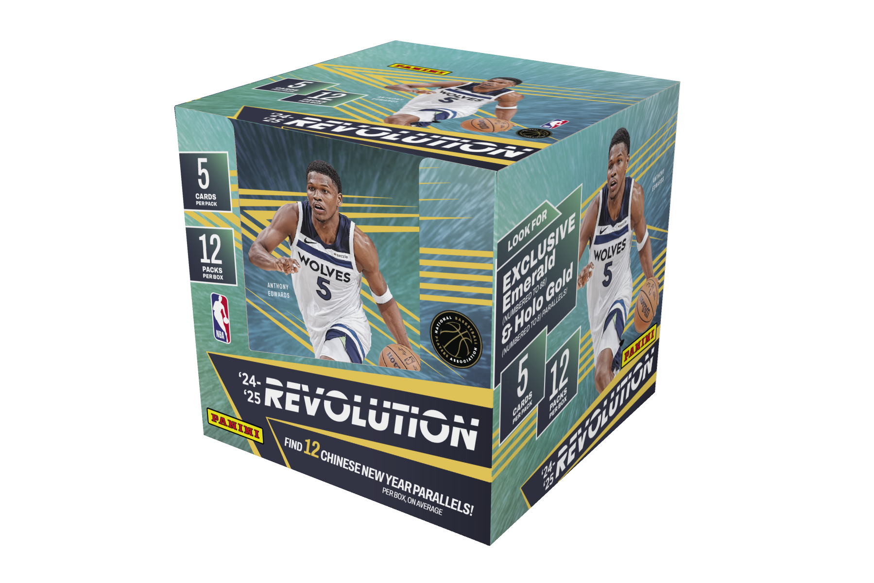 2024-25 Panini Revolution NBA Trading Card Box (Chinese New Year) | Big ...