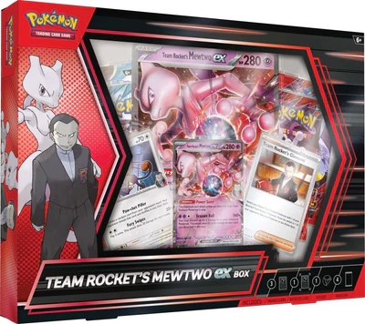Pokemon – TCG – Team Rocket’s Mewtwo ex Box | Big Boss Collectables ...